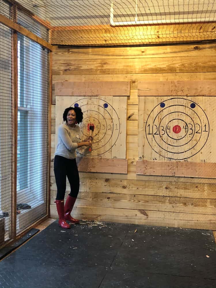 Ragnarok Axe Throwing; Nonstop Fun : Flo's Favorites